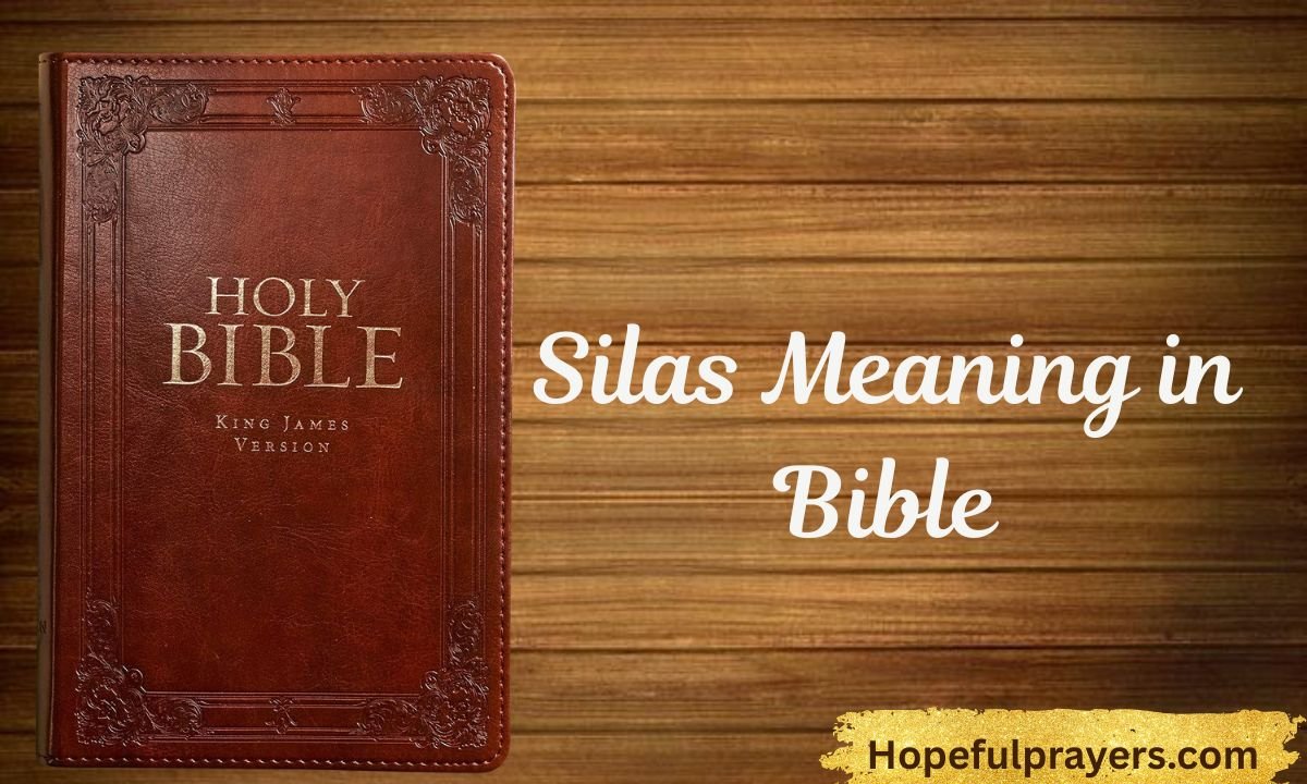 Silas Meaning in Bible: Discover Its Spiritual Message and Symbolism
